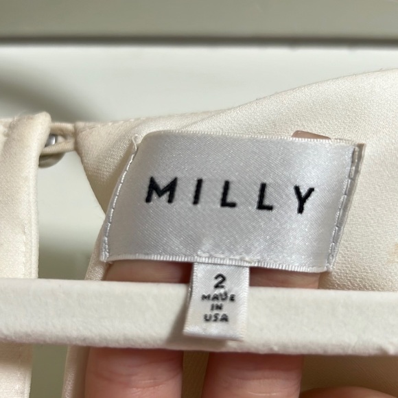 Milly | Dresses | Milly White Mini Dress | Poshmark
